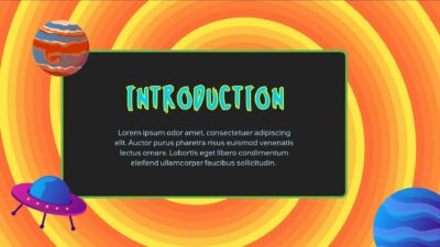Time Travel Adventure Scifi Background Slides. Free Slides Template ...