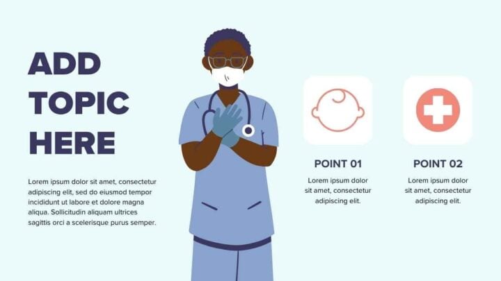 US' National Neonatal Nurses Day. Free Presentation Template ...