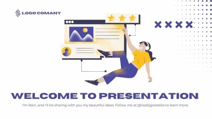 UX User Persona. Slides Template — SlidesCarnival