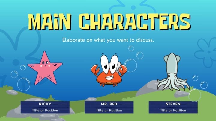 Illustrated Under the Sea Minitheme. Free Slides Template — SlidesCarnival