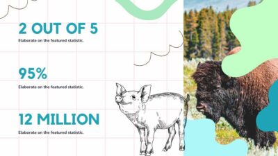 Illustrated Vertebrate And Invertebrate Animals. Free Presentation ...