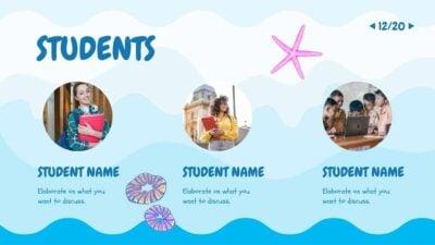 World Ocean Day at School. Free Slides Template — SlidesCarnival