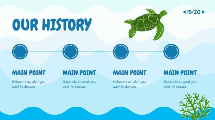 World Ocean Day at School. Free Slides Template — SlidesCarnival