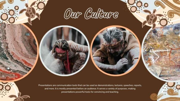 Indigenous Australian Art. Free Presentation Template — SlidesCarnival