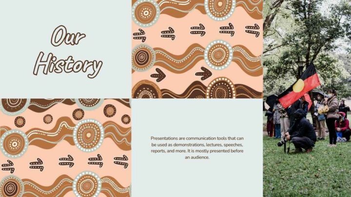 Indigenous Australian Art. Free Presentation Template — SlidesCarnival