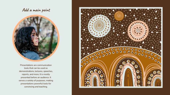 Indigenous Australian Art. Free Presentation Template — SlidesCarnival
