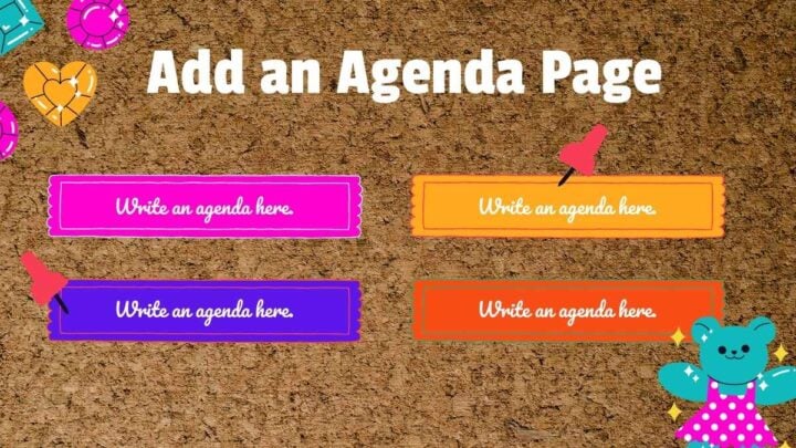 Interactive Bulletin Board. Free PPT & Google Slides Template ...