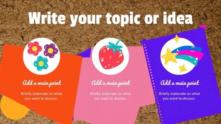Interactive Bulletin Board. Free PPT & Google Slides Template ...