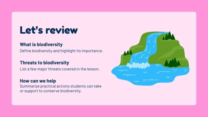 Introduction to Biodiversity Lesson for Middle School. Free PPT ...