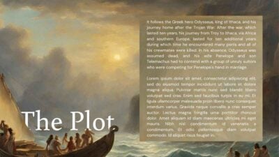 Language Arts Subject for High School: The Odyssey. Free PPT & Google ...