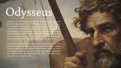 Language Arts Subject for High School: The Odyssey. Free PPT & Google ...