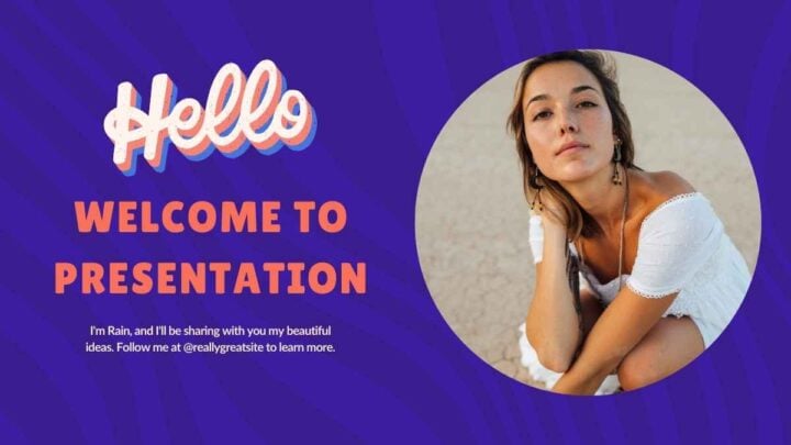 Illustrative Lettering Designs Educational. Free PPT & Google Slides ...