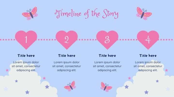 Magical Unicorns in the Castle Storybook. Presentation Template ...