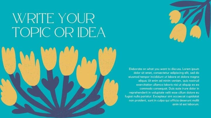 Matisse Modern Nature. Free Presentation Template — SlidesCarnival