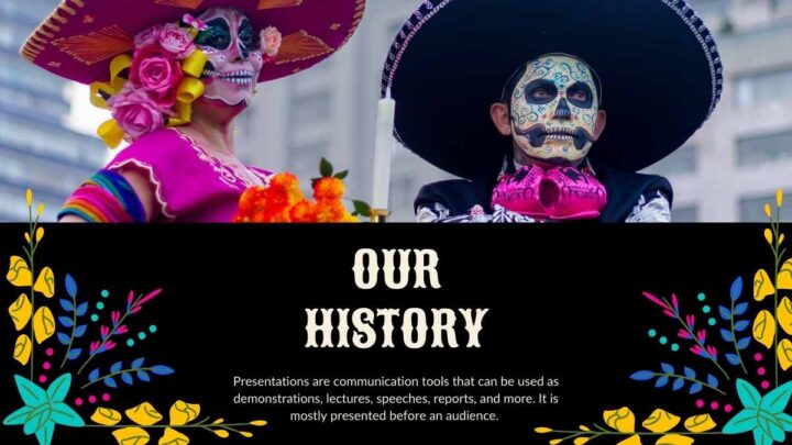 Mexican Day of the Dead. Presentation Template — SlidesCarnival
