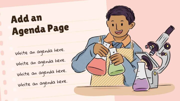 Illustrated Middle School Yearbook. Free PPT & Google Slides Template ...