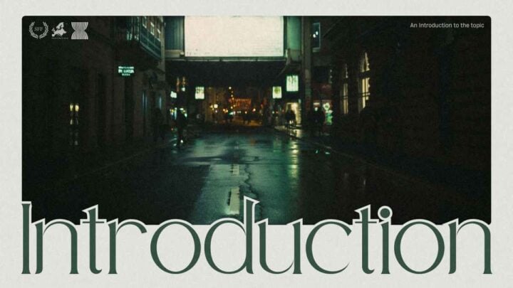 Minimal 10 Best Movies of All Time. Presentation Template — SlidesCarnival
