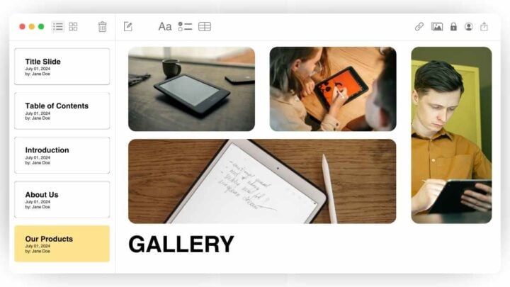 Apple Notes-Inspired Background. Free Slides Template — SlidesCarnival