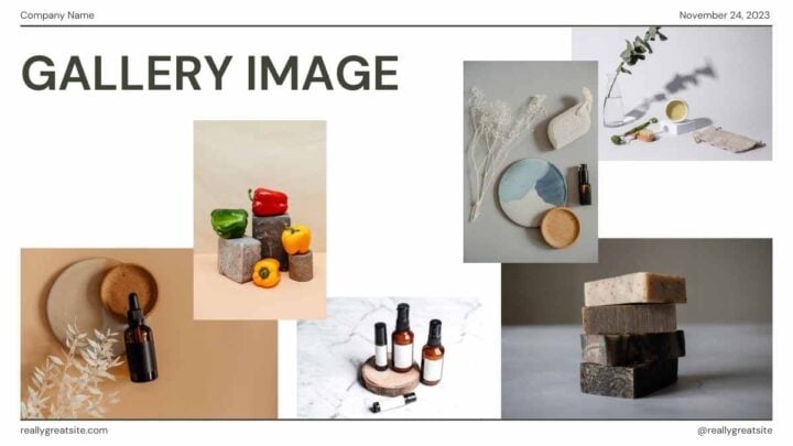 Modern Minimal Creative Campaign. PPT & Google Slides Template ...