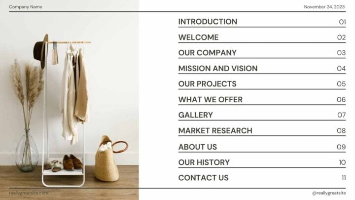 Modern Minimal Creative Campaign. PPT & Google Slides Template ...