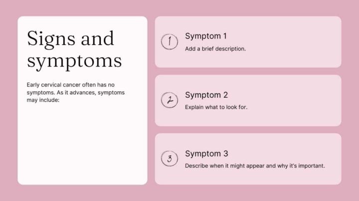 Cervical Cancer. Free PPT & Google Slides Template — SlidesCarnival