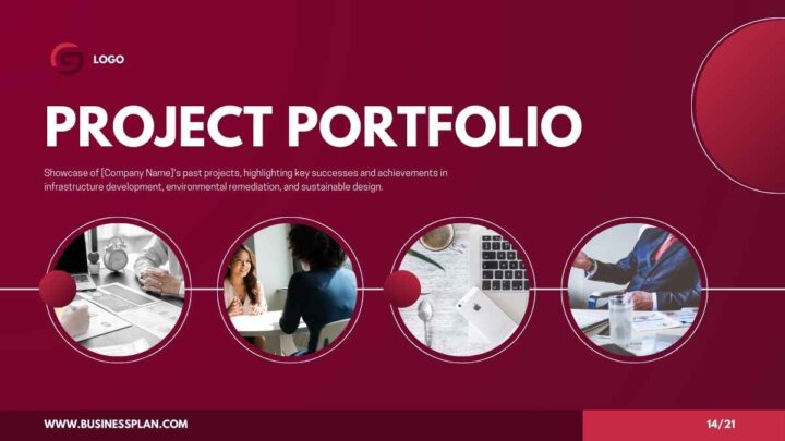 Civil Engineering Business Plan. Free Presentation Template ...
