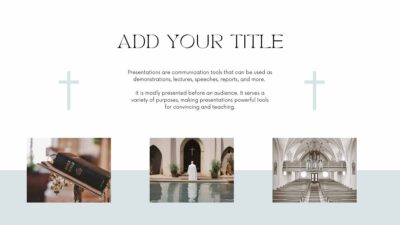 Baptism and Confirmation. Free Slides Template — SlidesCarnival