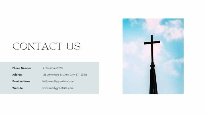 Baptism and Confirmation. Free Slides Template — SlidesCarnival