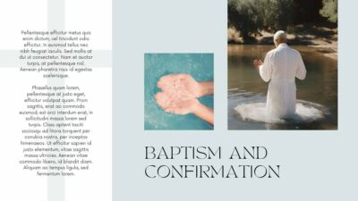 Baptism and Confirmation. Free Slides Template — SlidesCarnival