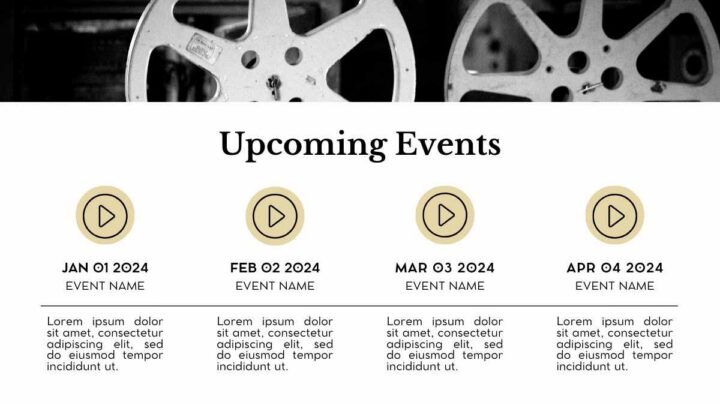 Simple Film Production Meeting Agenda. Free PPT & Google Slides ...