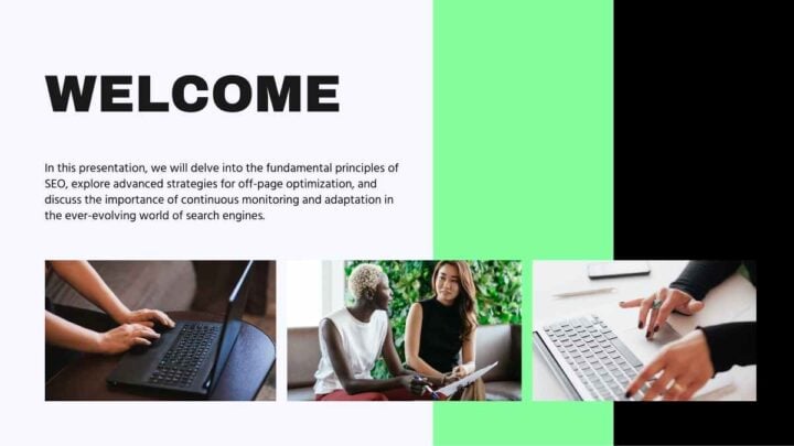 SEO Strategy. Free PPT & Google Slides Template — SlidesCarnival