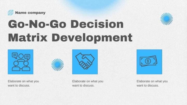 Go-No-Go Decision Infographic. Free PPT & Google Slides Template ...