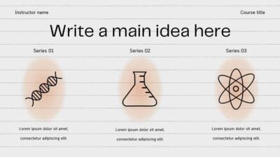 Genetics And Molecular Biology. Free Slides Template — SlidesCarnival