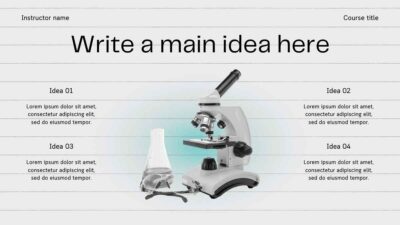 Genetics And Molecular Biology. Free Slides Template — SlidesCarnival