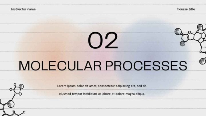 Genetics And Molecular Biology. Free Slides Template — SlidesCarnival
