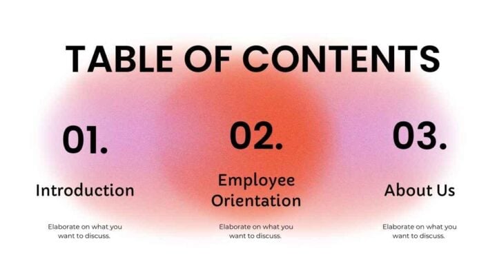 New Employee Orientation. Free Slides Template — SlidesCarnival