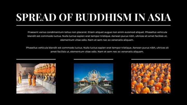 History of Buddhism. Free PPT & Google Slides Template — SlidesCarnival