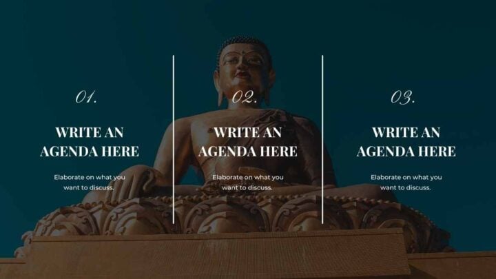 History of Buddhism. Free PPT & Google Slides Template — SlidesCarnival
