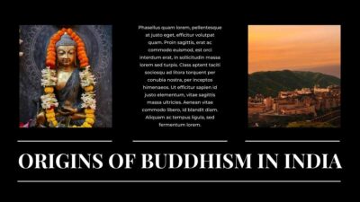 History of Buddhism. Free PPT & Google Slides Template — SlidesCarnival