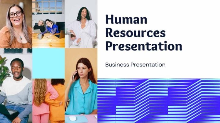 Minimal Human Resources. Free Presentation Template — SlidesCarnival