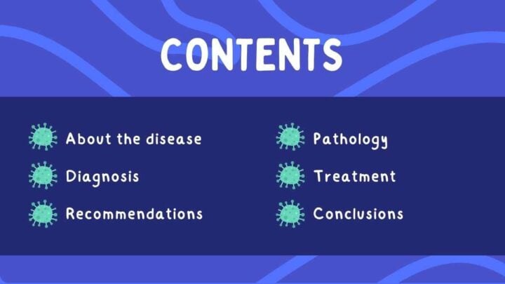Minimal Illustrated Autoimmune Disease. Free Presentation Template ...