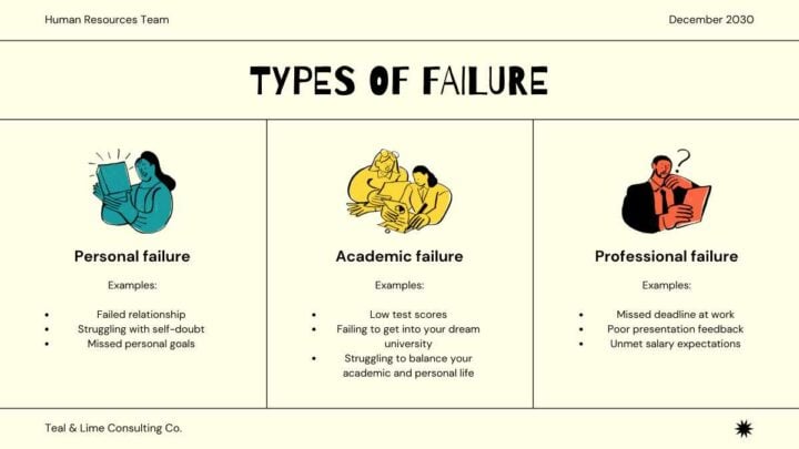 Failures Are The Pillars Of Success. Free Slides Template — SlidesCarnival