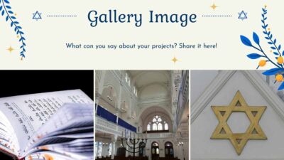 Minimal Jewish Culture. Free Presentation Template — SlidesCarnival