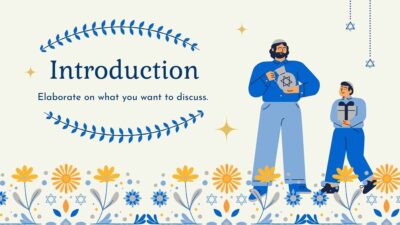Minimal Jewish Culture. Free Presentation Template — SlidesCarnival