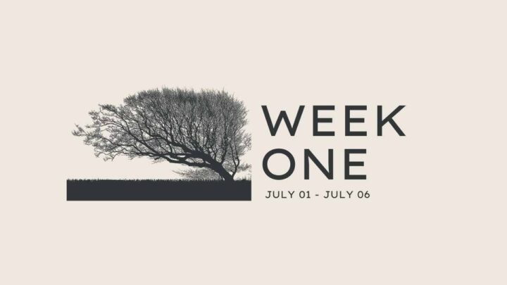 Minimal July Daily Calendar. Free Presentation Template — SlidesCarnival
