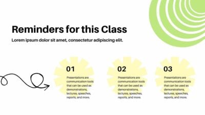 Minimal Language Arts Lesson Plan. Free Presentation Template ...