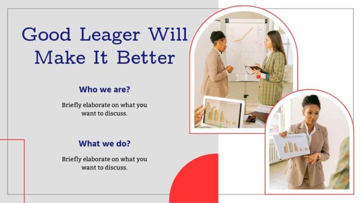 Leadership Training Event for Business. Free Presentation Template ...