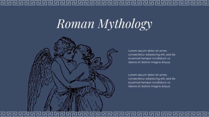 Legacy of Roman Mythology Bachelor's Thesis. Free PPT & Google Slides ...