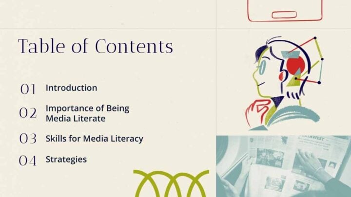Media Literacy. Free PPT & Google Slides Template — SlidesCarnival