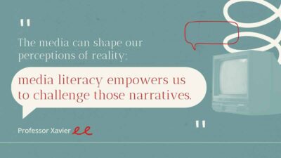 Media Literacy. Free PPT & Google Slides Template — SlidesCarnival